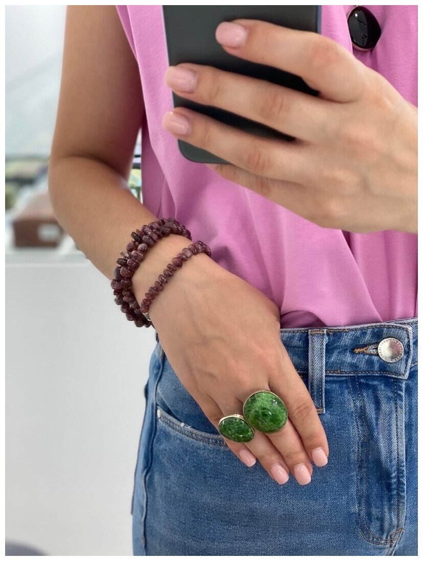 Бусы, турмалин