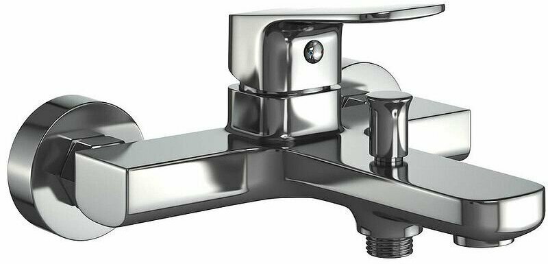 Смеситель для ванны и душа однорычажный Ceramica Nova Exellence 70030CH, хром