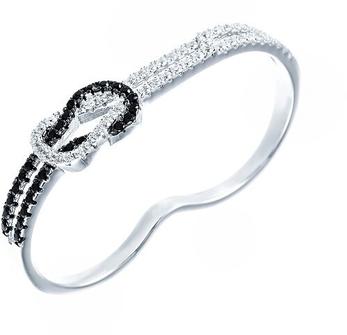 Кольцо, серебро, 925 проба
