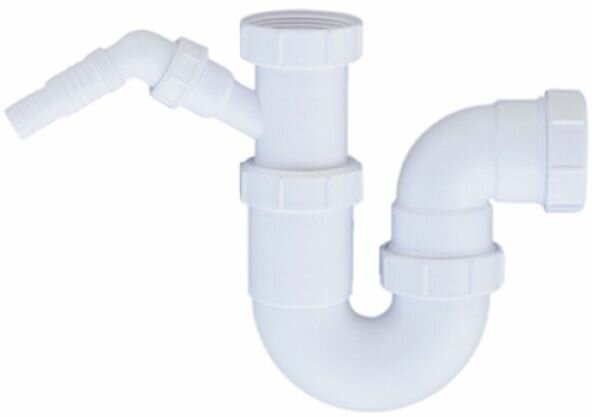 Сифон для раковины McAlpine с отводом для бытовой техники 50 мм (5259W)