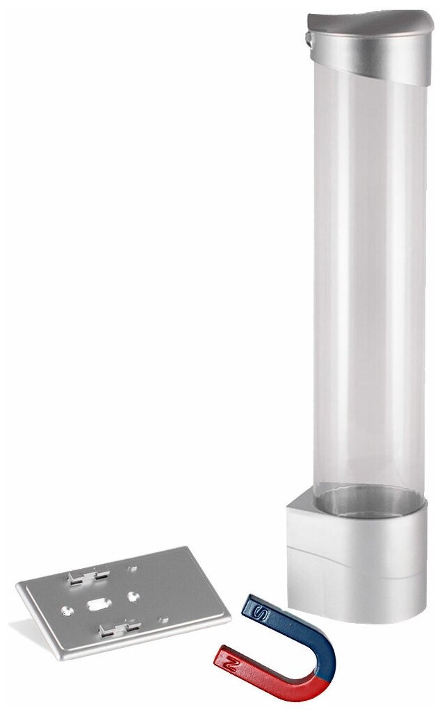 Стаканодержатель для кулера Aqua Work CH-1 магнитный серебро 24051