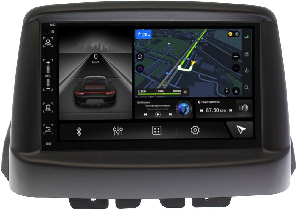 Магнитола в штатное место 2 din Fiat Doblo 2000-2015 Canbox M-Line 5511-RP-FIDOB-146 на Android 10 (4G-SIM, 2/32, DSP, IPS)