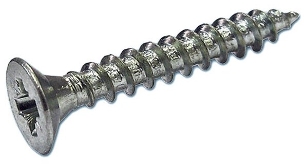 Саморез универсальный 6,0x120 мм, шлиц крест, 50 шт, крепеж для дерева и металла