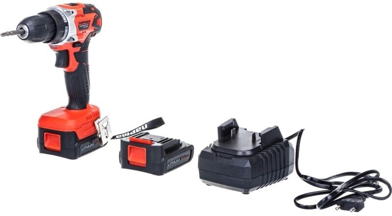 Шуруповерт аккумуляторный парма ДША-02А-2016/2Li