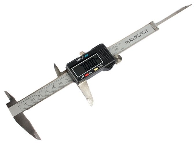 Штангенциркуль ROCK FORCE электронный 150мм 0.01мм с глубиномером