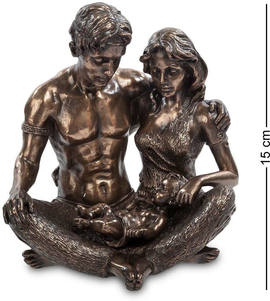 Статуэтка настольная "Семья", A1967740, Veronese, Полистоун.