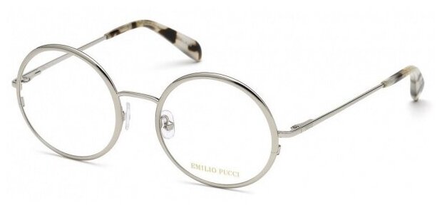 Оправа для очков Emilio Pucci 5079, металлическая, серебристая, круглая
