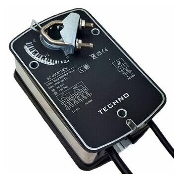 TECHNO SC-05AF24V электропривод воздушной заслонки с пружиной 5Nm, 0-10V, 1SPDT, 24AC-DC 220515