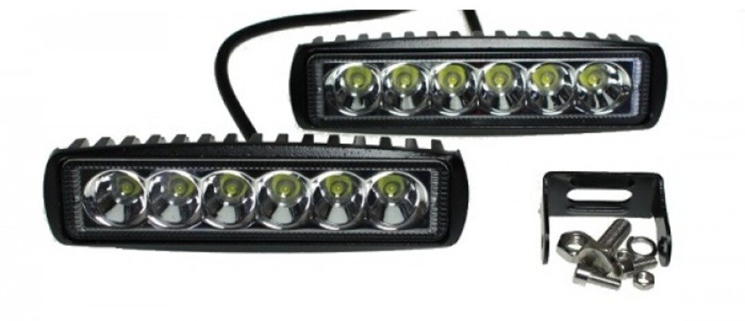 Фара Светодиодная Прямоугольная 18w 10-30v Nord Yada Направленный Поток Света NORD YADA арт. 904835