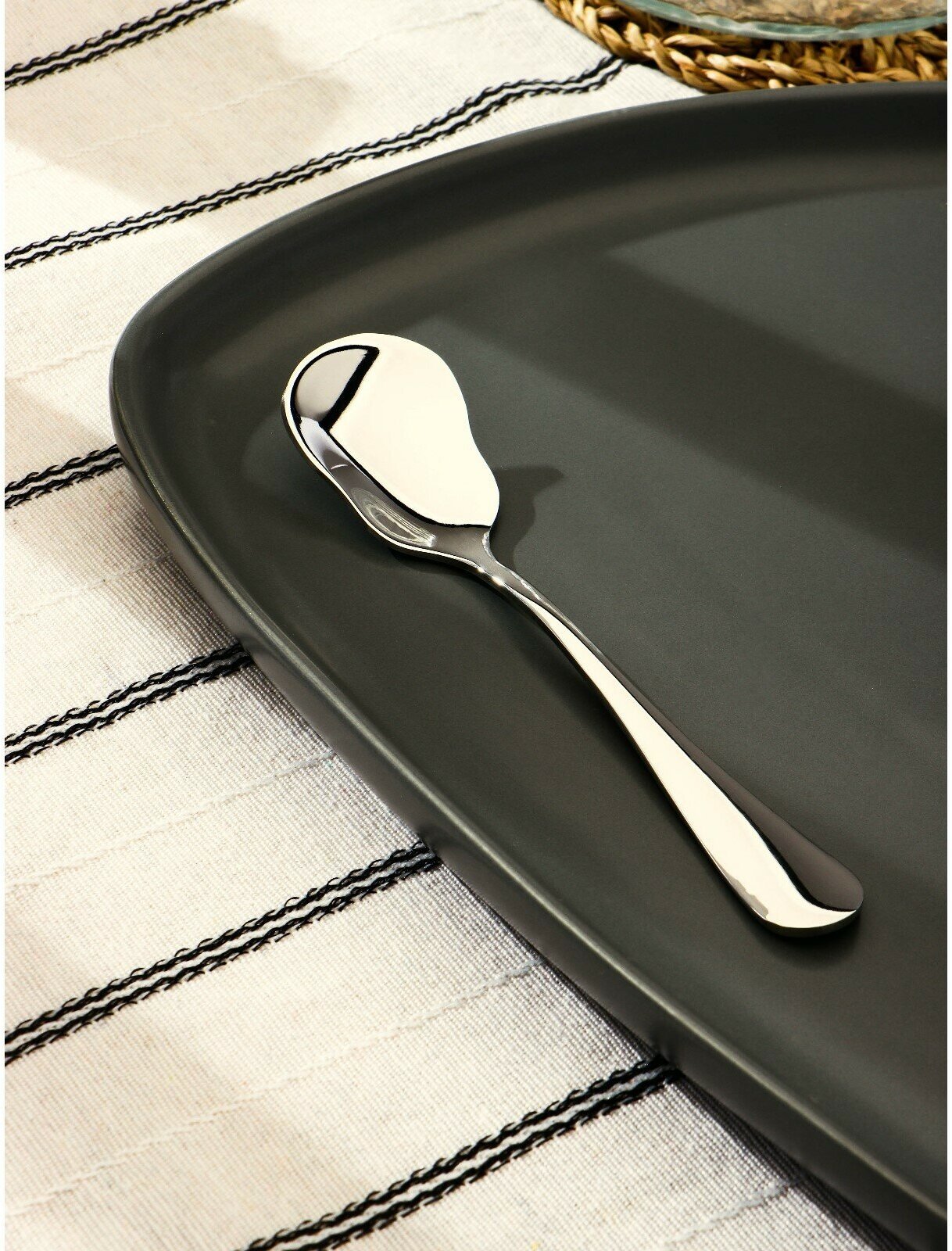 Ложка для мороженого из нержавеющей стали Magistro, длина 13 см, цвет серебряный