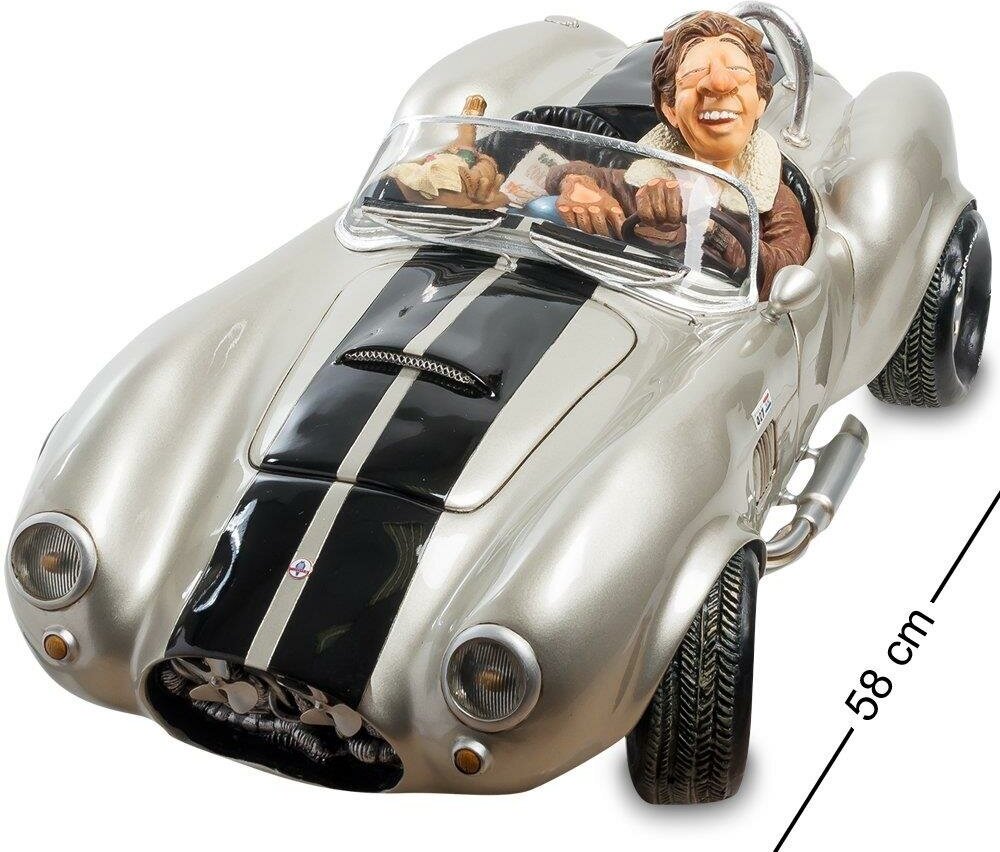 Фигурка Shelby Cobra 427 SC Silver maxi