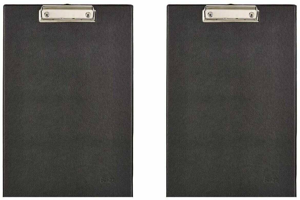 Bantex Папка-планшет A4 черный, 2 шт