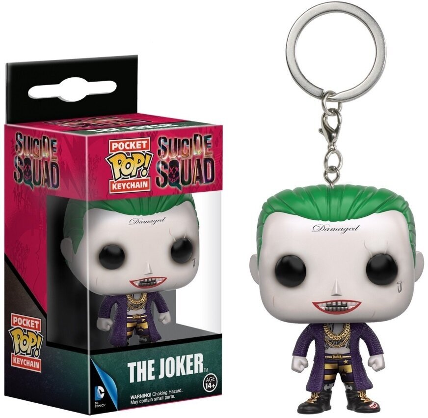 Брелок Джокер Suicide Squad the joker keychain