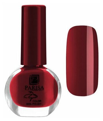 Parisa Лак для ногтей Ballet тон 14 пунцовый матовый, 6 мл
