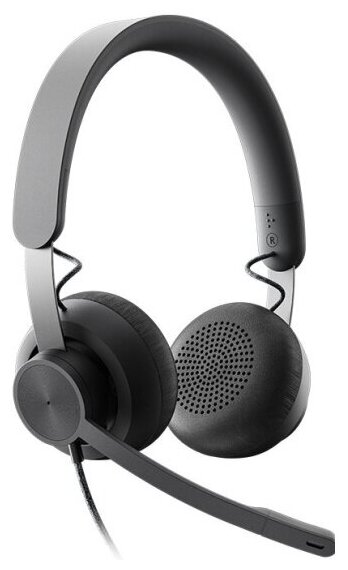 Гарнитура Logitech Headset Zone Wired UC Graphite (981-000875)