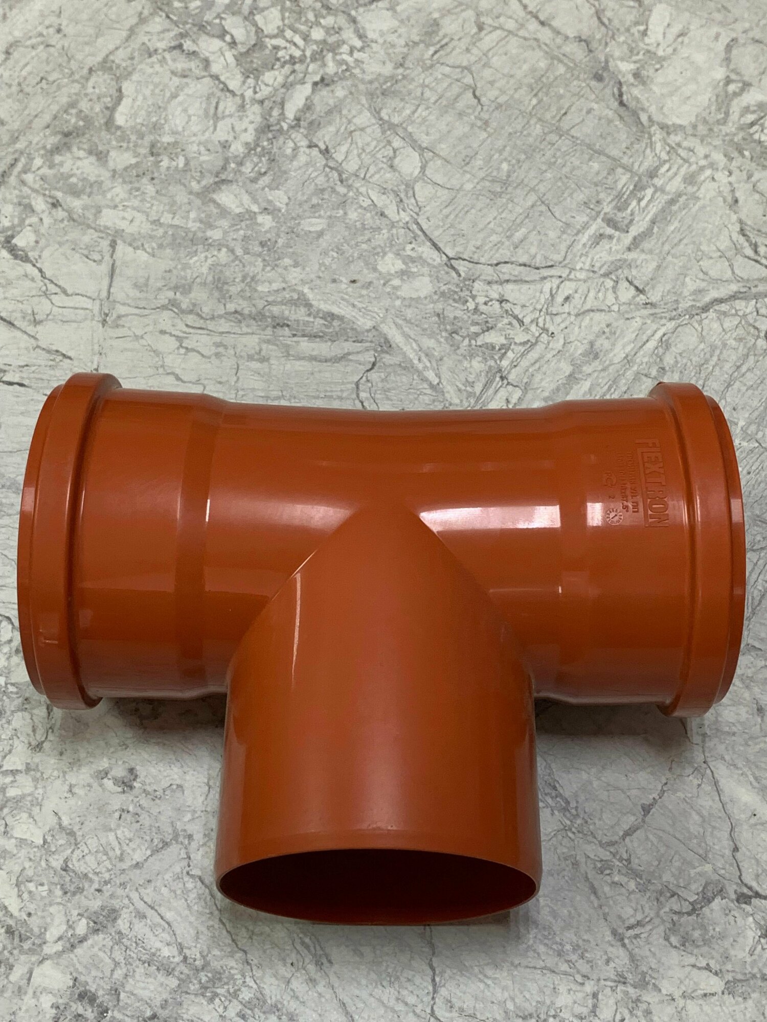 Тройник 2х-раструбный 110мм 87.5 гр. для наружной канализации