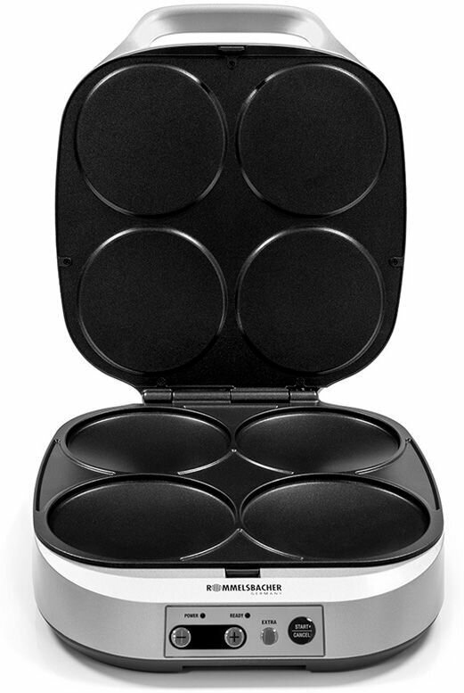 Блинница Rommelsbacher PC 1800 / серебристый / 1800 Вт