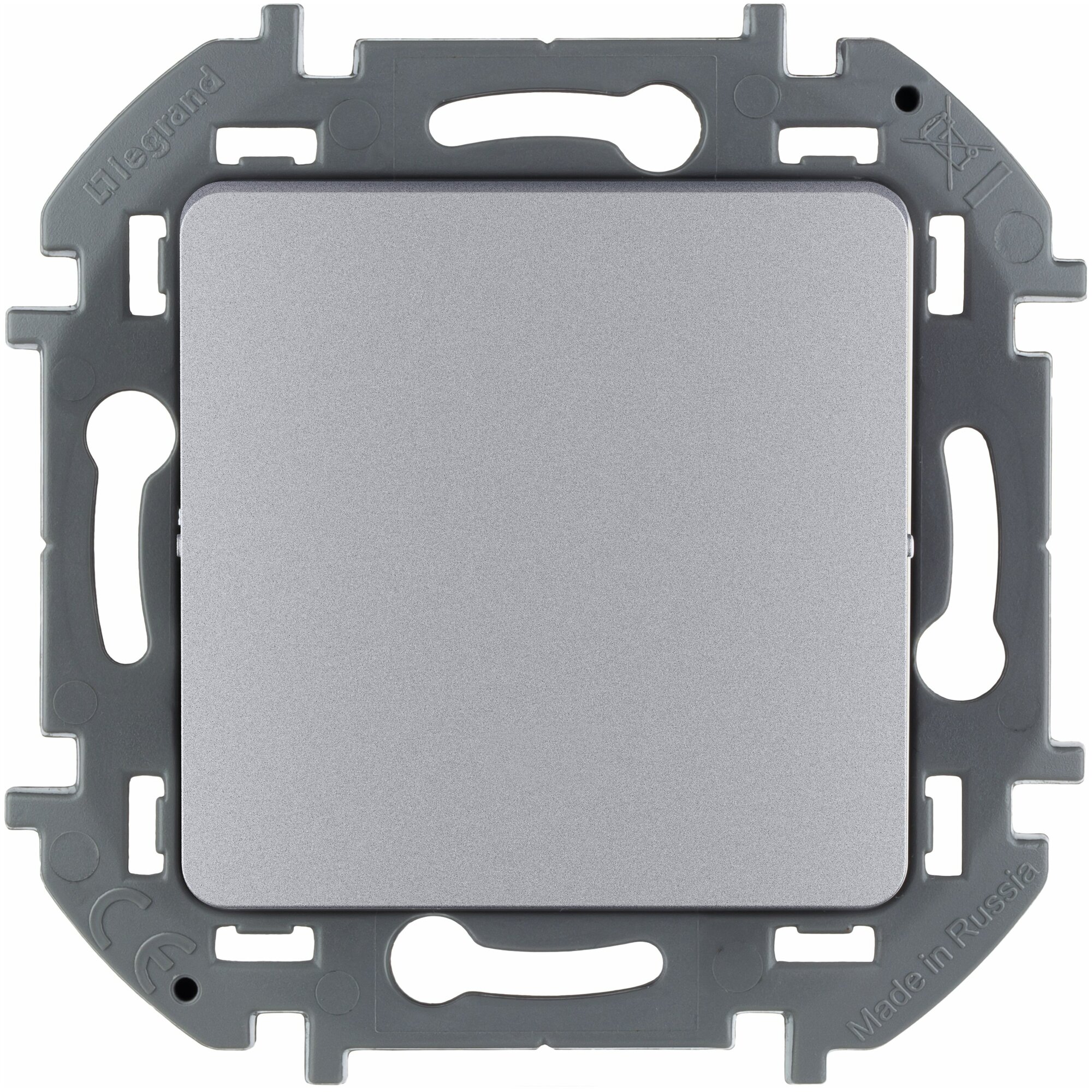 Legrand (Легранд) Переключатель аллюминий, Inspiria 673652