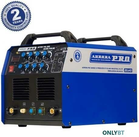 Сварочный аппарат инверторного типа Aurora INTER TIG 200 AC/DC Pulse, TIG, MMA