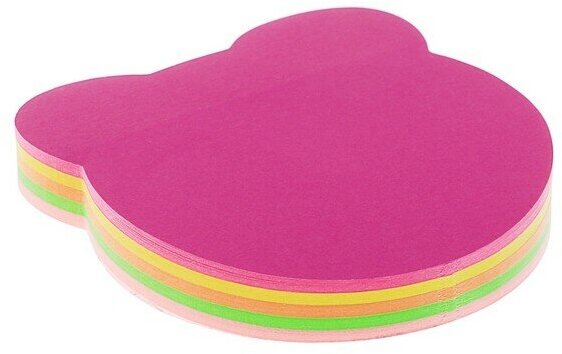 Блок с липким краем "Фигурки", 100 листов, микс, 712226