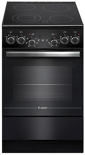 Плита эл. GEFEST 5560-03 0057 черный