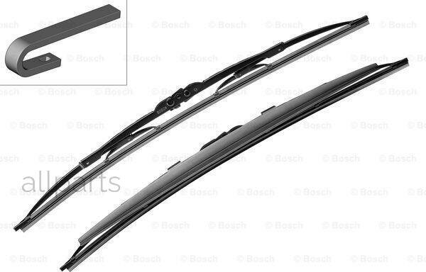 BOSCH 3397118406 SWF116 311 ! щетки к-т\ 530/21'Spoiler+475/19' VW Golf/Bora, Nissan Almera 91-00