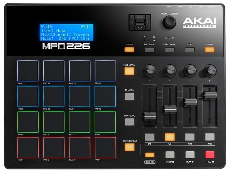 MIDI-контроллер AKAI MPD226