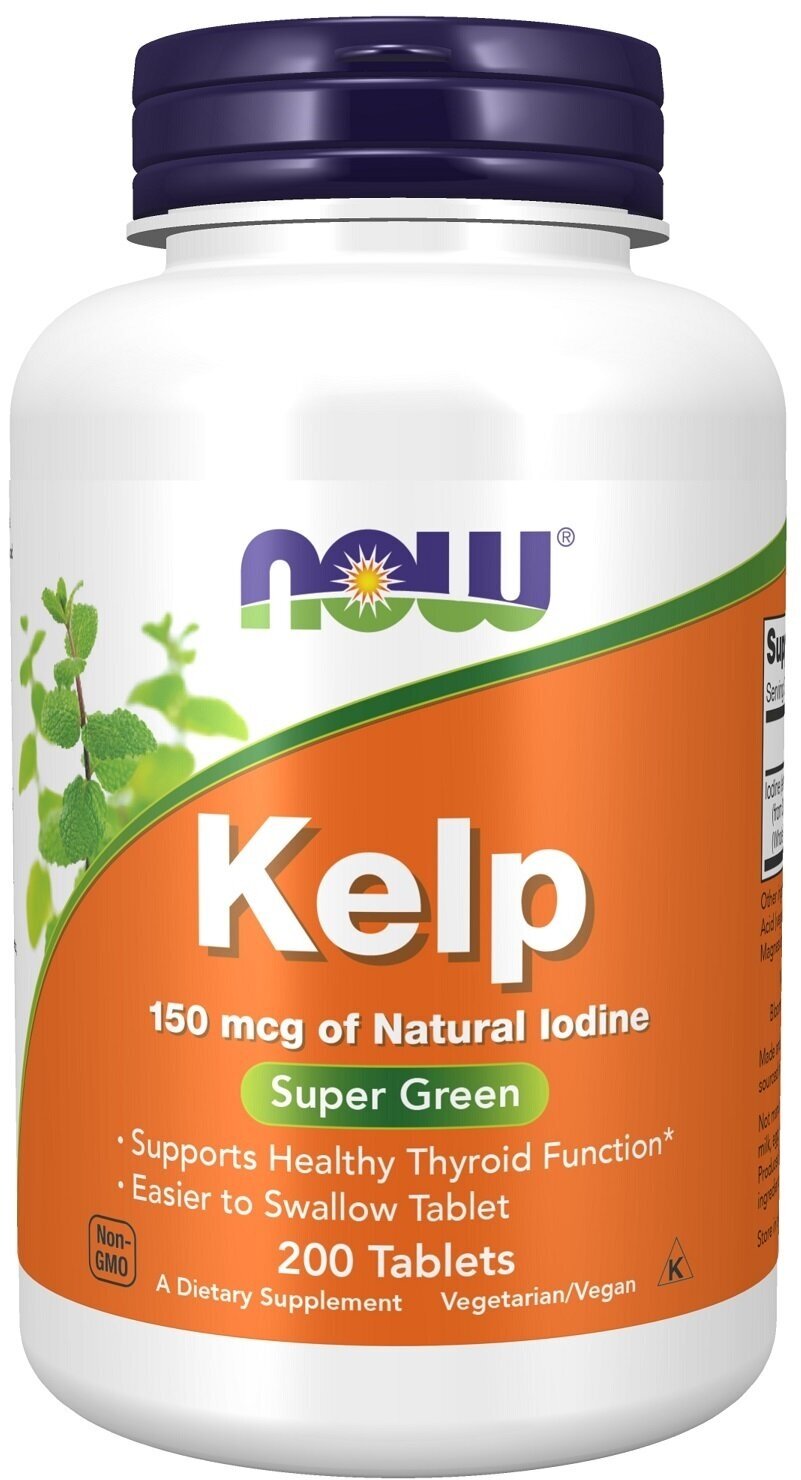 NOW Келп 150 200таб 870мг