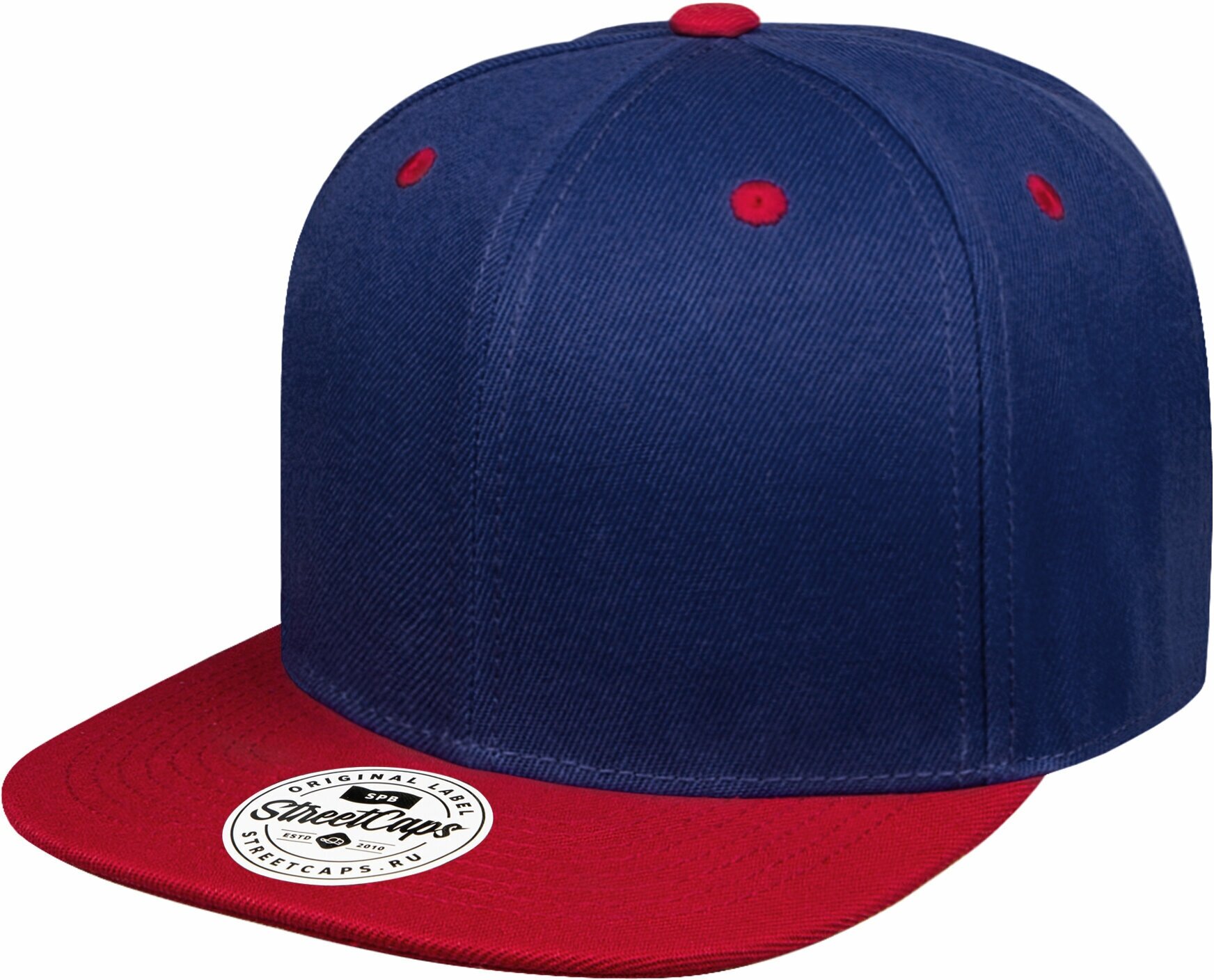 Бейсболка 004-6-2-000-000A Шестипанельная двухцветная акриловая для мужчин