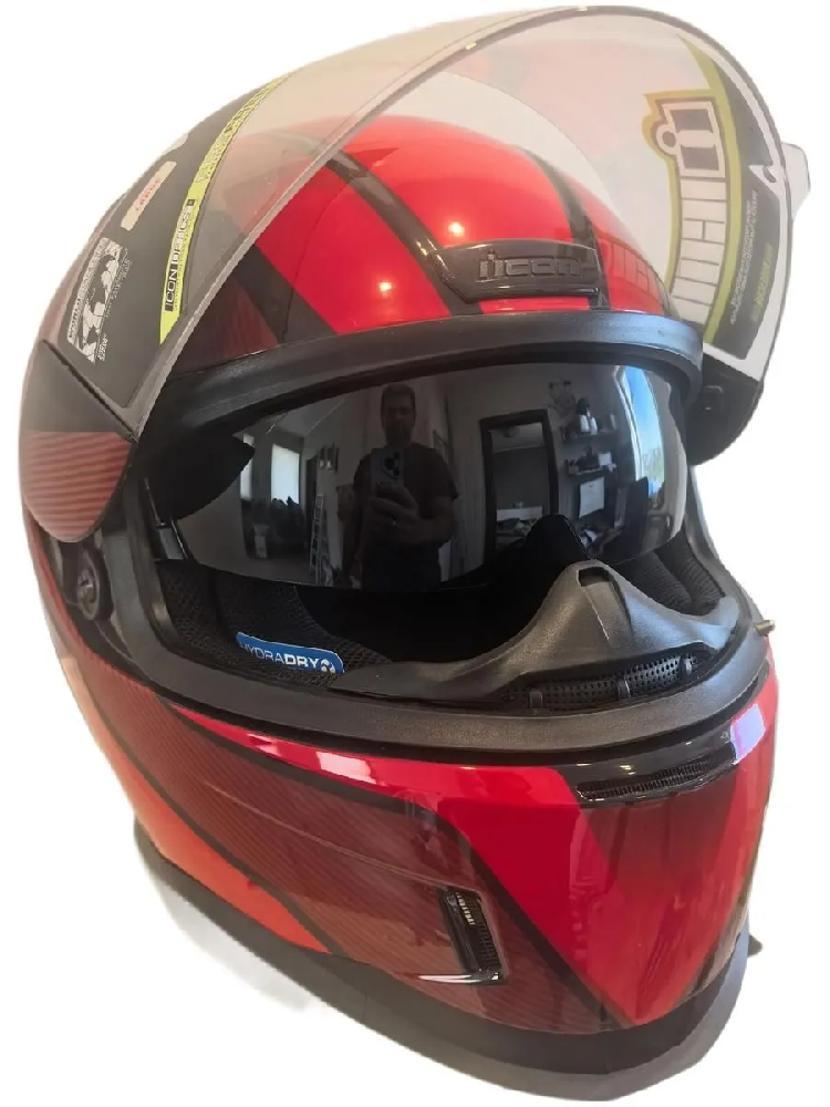 Мотошлем ICON AIRFORM CONFLUX Red L