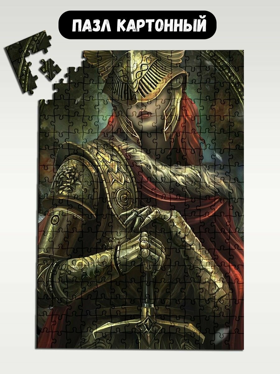 Пазл картонный А3: модель игра Elden Eing - 794