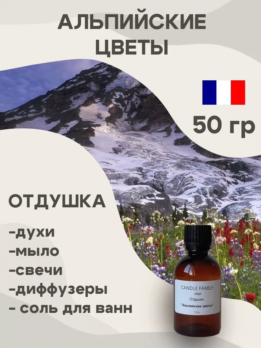 Отдушка для свечей и мыла. Ароматизатор косметический