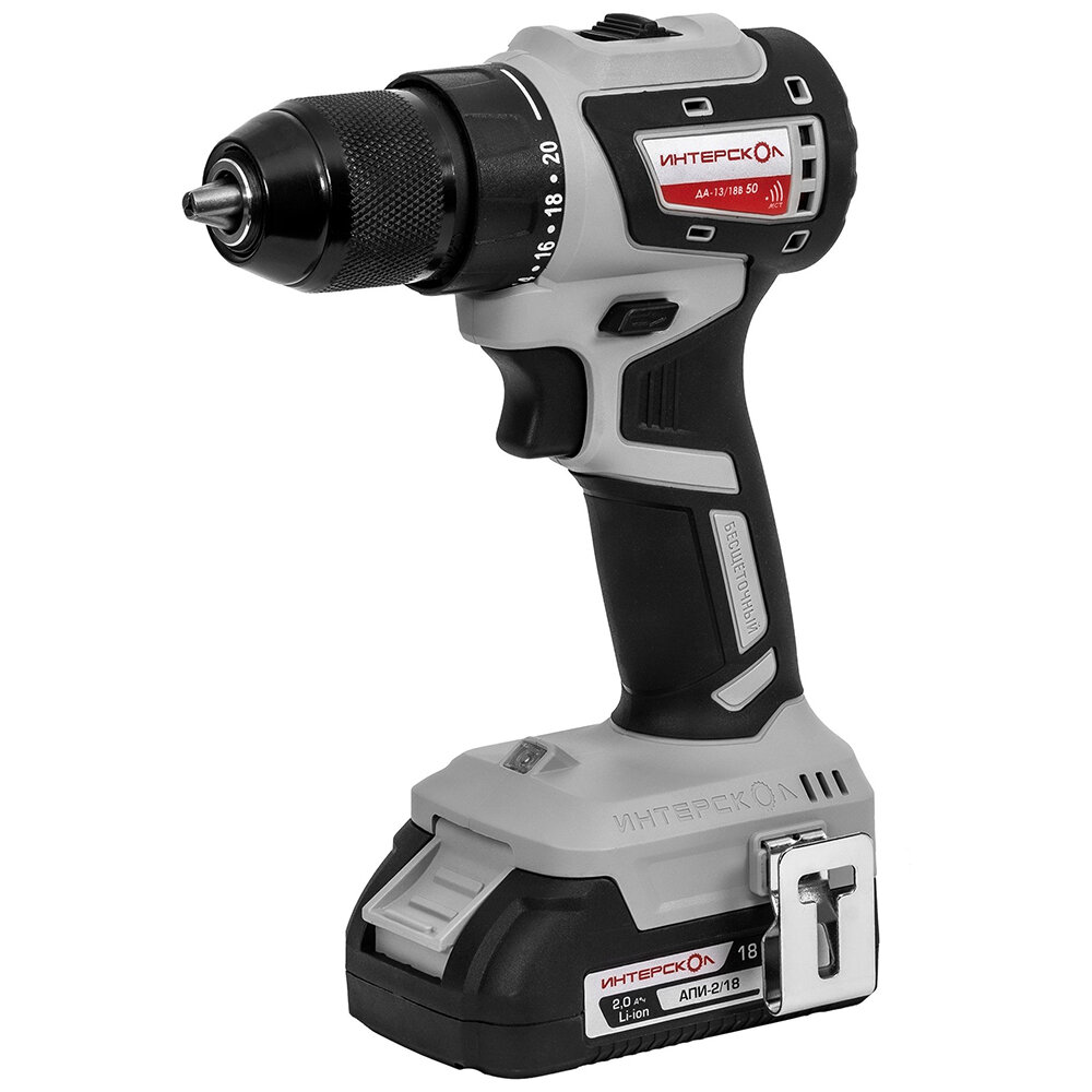Дрель-шуруповерт аккумуляторная Интерскол ДА-13/18В 50 776.2.2.79