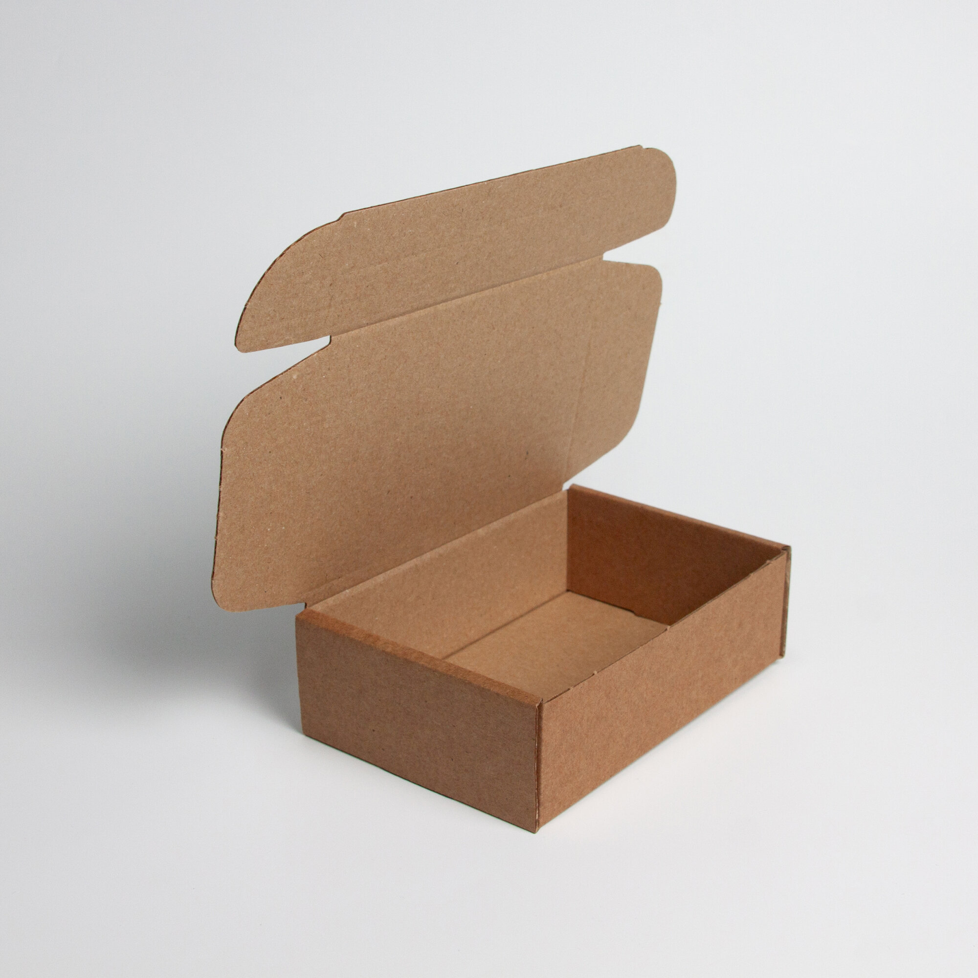 Гофрокороб самосборный, размер 130х90х40 , бурый Т23Е, 10 шт