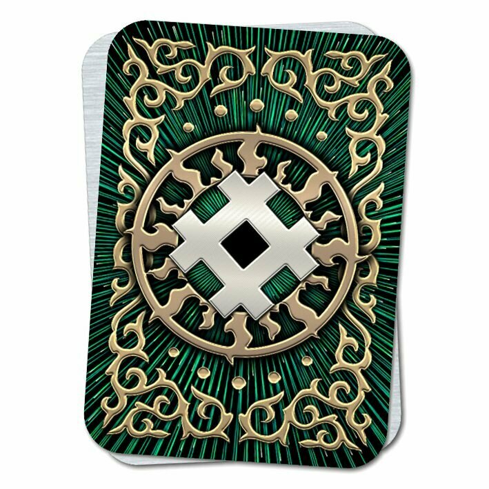 Славянские обереги - Магическая карта Звезда креста, оберег от сглаза и порчи, талисман удачи, подарки на новый год 2025