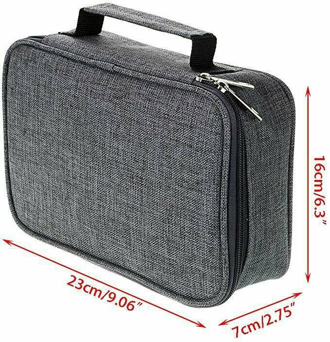 Пенал Spot Amazon, водонепроницаемый, 72 карандаша, серый