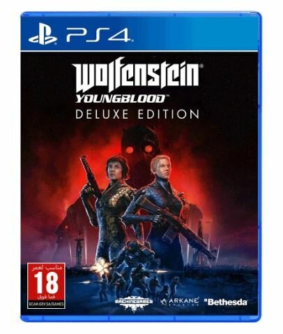 Игра Wolfenstein: Youngblood. Deluxe Edition (Вольфенштейн, новый) для Playstation 4. Уцененный товар