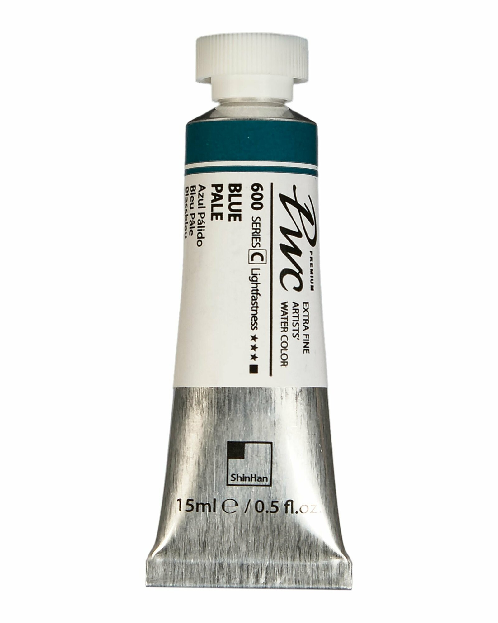Краска акварельная ShinHan PWC туба 15мл №600 бледно-голубой