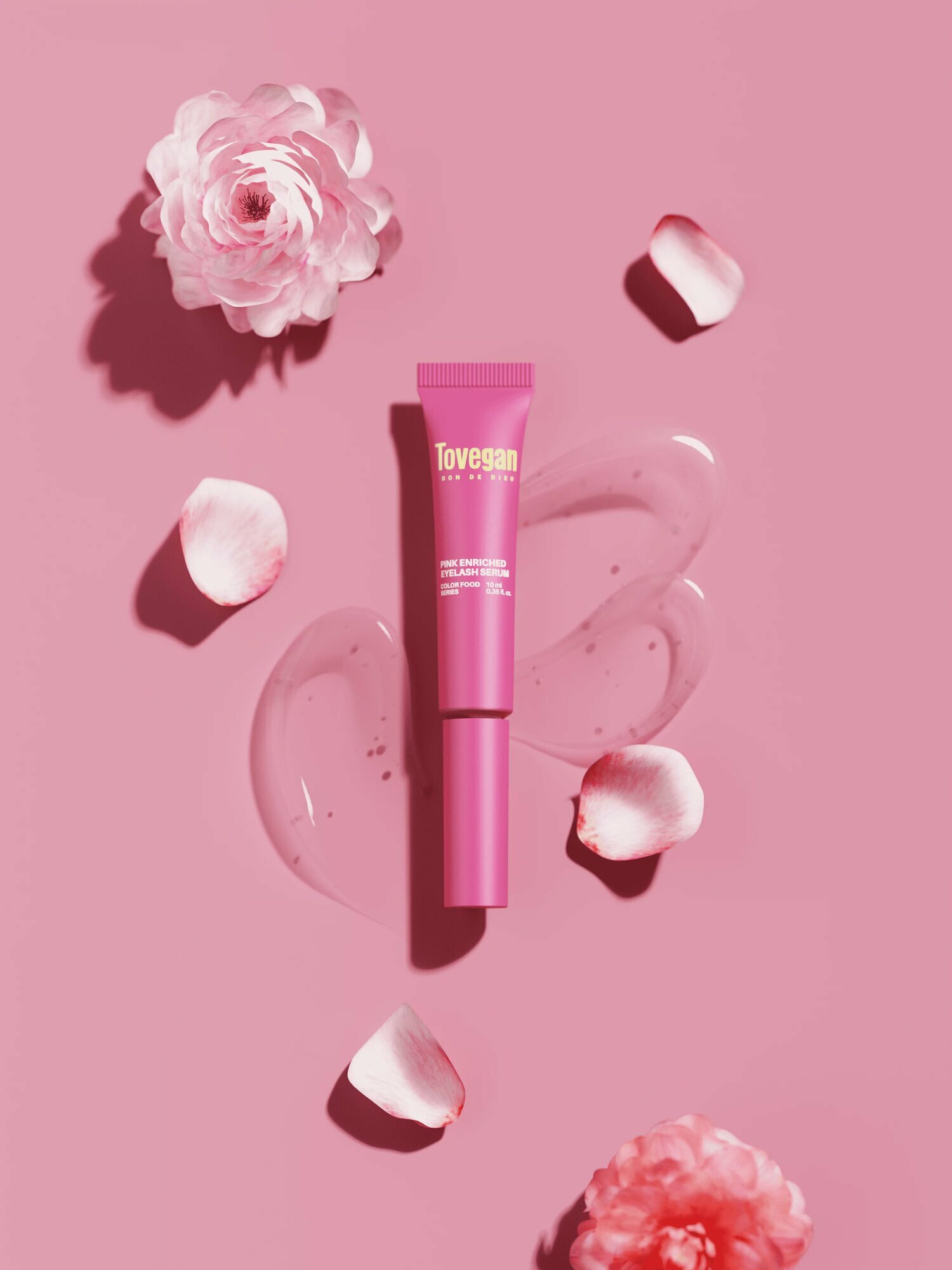 Обогащенная сыворотка для ресниц и бровей TOVEGAN Pink Enriched Eyelash