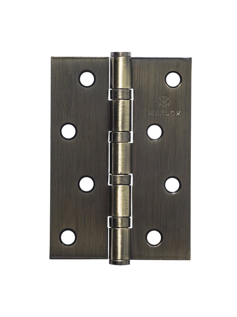Комплект дверных петель универсальных 100х70х2,5 AB (бронза) MARLOK (2 шт.)
