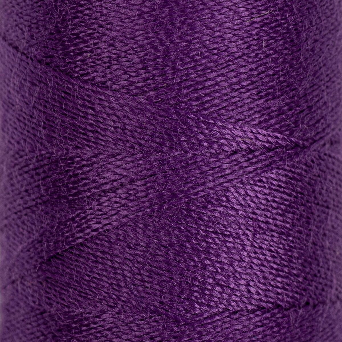 Швейные нитки (полиэстер), большая намотка 40/2 "Gamma" ( 5000 ярдов ) 4570 м №198 фиолетовый