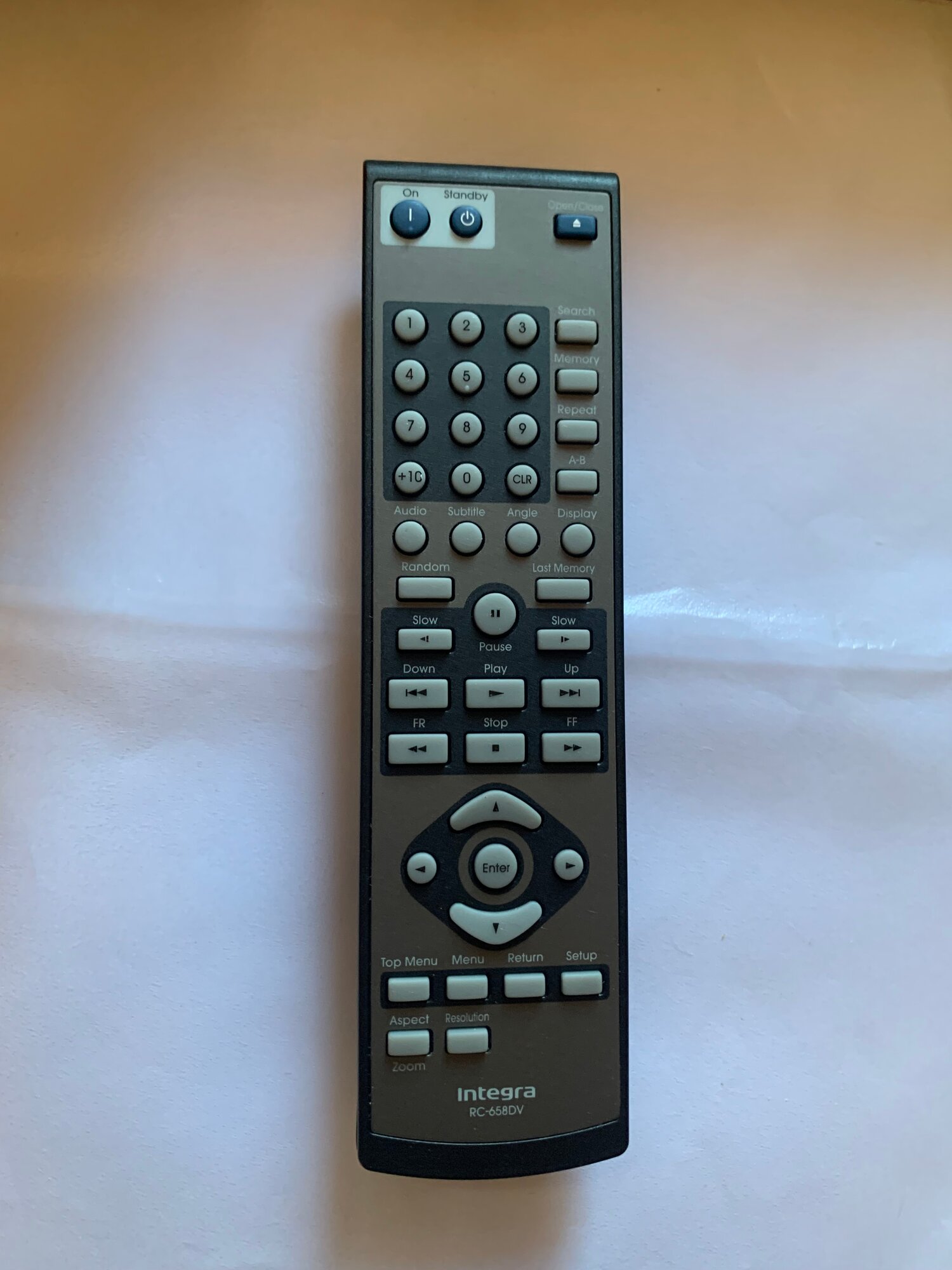 Пульт ДУ Integra RC-658DV, оригинальный, для устройств Integra