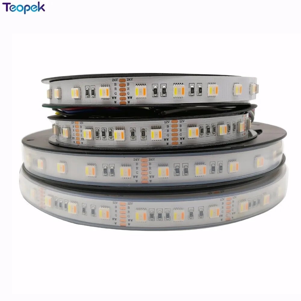 Светодиодная лента teopek RGB+CCT 5050 300 LED DC24V 1P67, 5м