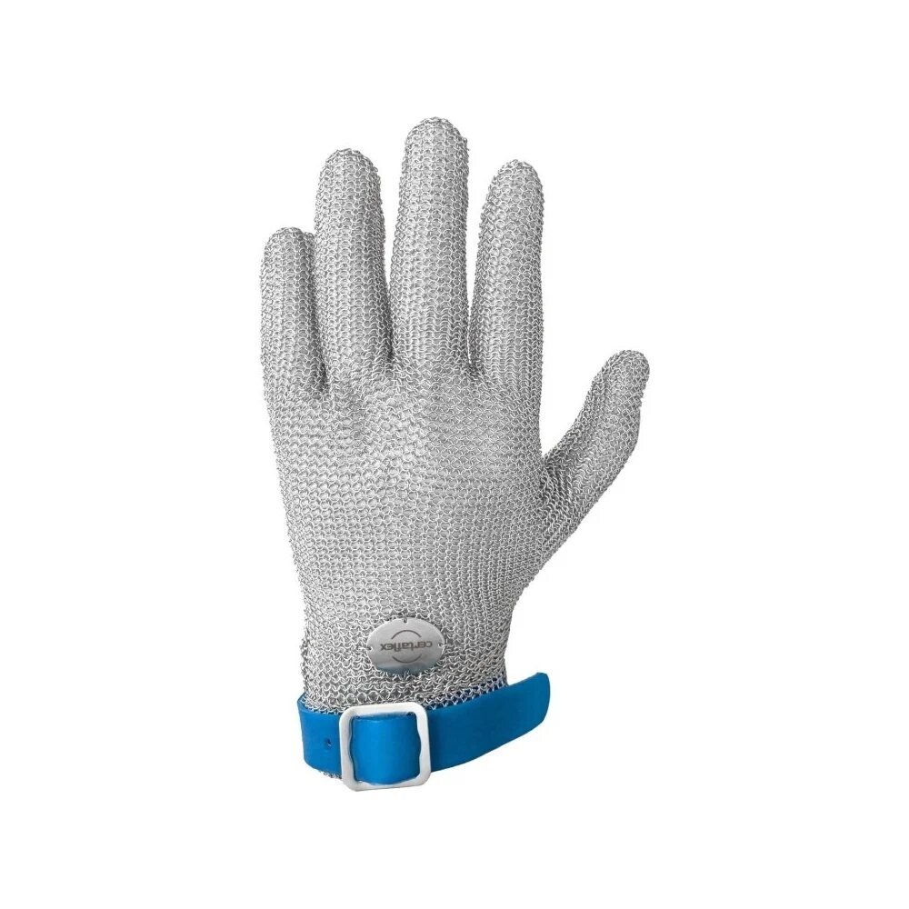 Кольчужная перчатка с ремешком TPU Certaflex Prima р. L CP0005009L, быстрого распознания размера