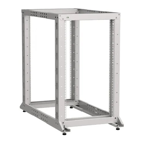 Стойка двухрамная ITK Linea (LF35-42U61-2GM) 42U 600ммX1000мм 700кг серый