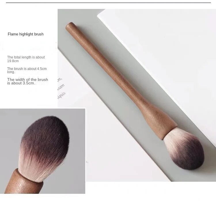 Кисть для макияжа Flame Highlight Brush, 19.8cm