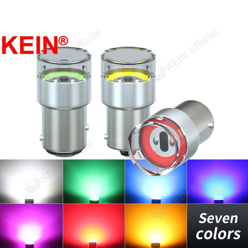 KEIN 1156 P21W Светодиодная лампа 1157 стробоскоп Красный, 24V Normal, 1156 ba15s P21W, 2 Pieces