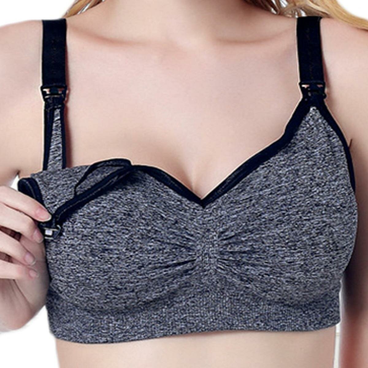 Нижнее белье для беременных SEXYWG для кормления грудью Бюстгальтеры для кормления грудью Бюстгальтер для сна с полной чашкой Бюстгальтер с подкладками Бесшовная одежда