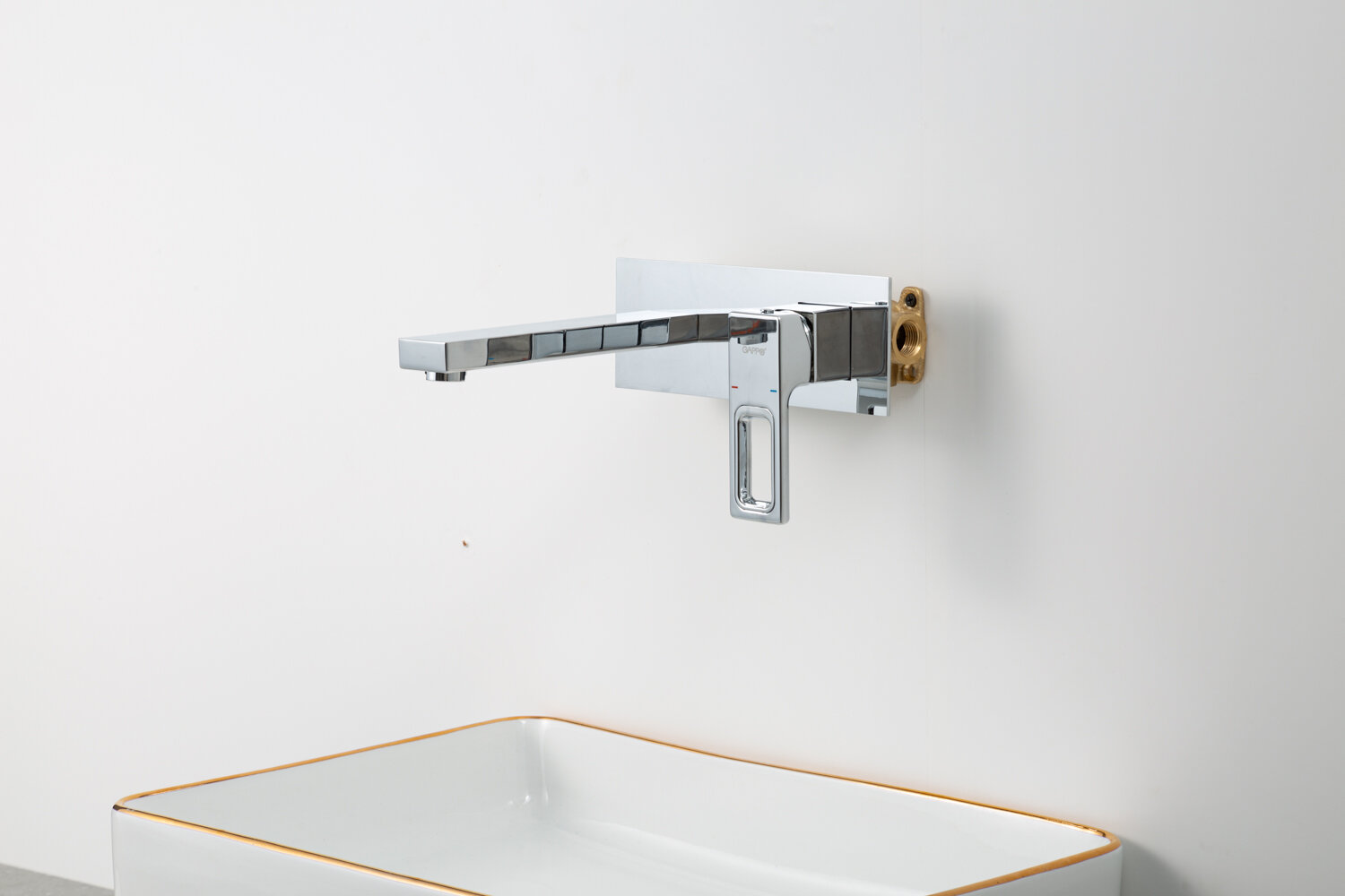 Смеситель для раковины GAPPO G1017-10 хром, настенный встраиваемый