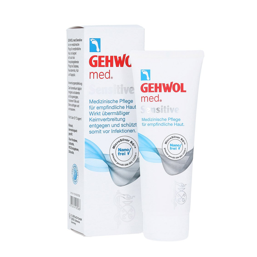 Gehwol Med Sensitive - Крем для чувствительной кожи ног 125 мл